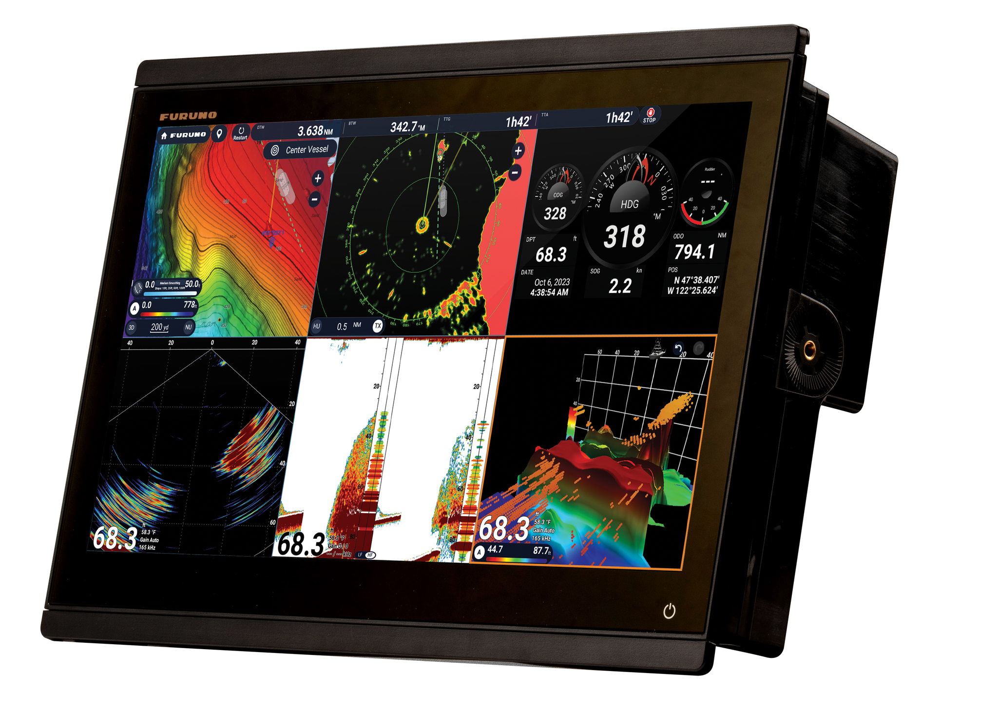 FURUNO - NavNet TZT16X 16” Multi Functional Display - SAIL360 ...