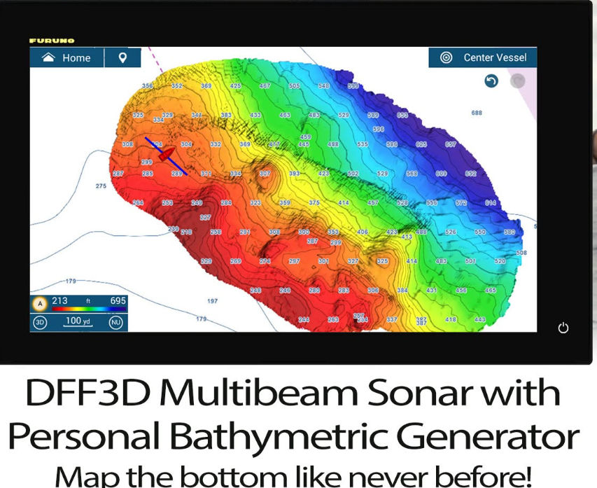 TimeZero - DFF-3D Module for FURUNO Multi-Beam Sonar - SAIL360 watersport and boat equipment