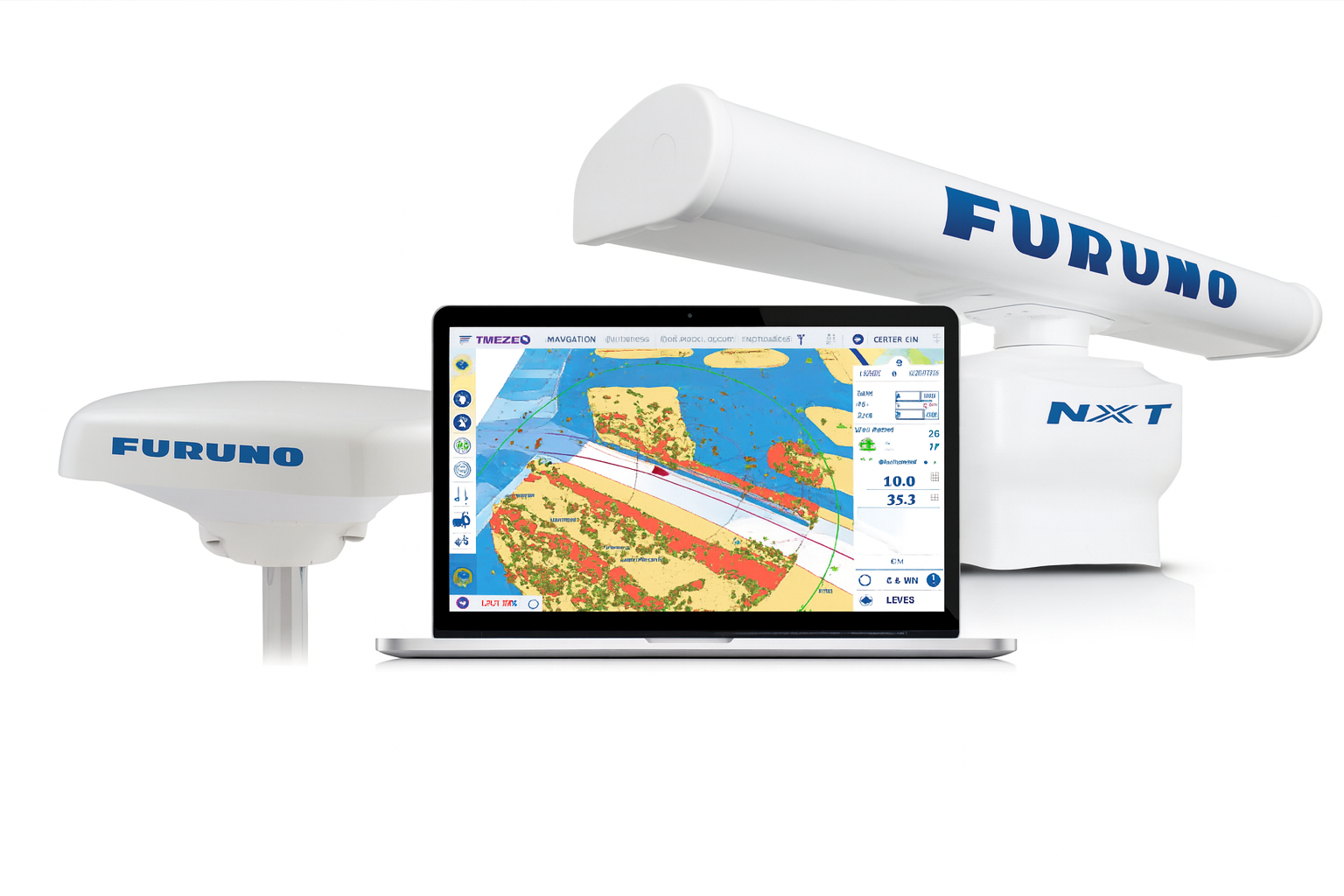 RIVER RADAR PC NAVIGATION with Chart from TIMEZERO - SAIL360 watersport ...