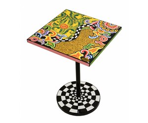 Toms Drag Side Table square, Foral-goud - Modern Line - DECOVISTA ...