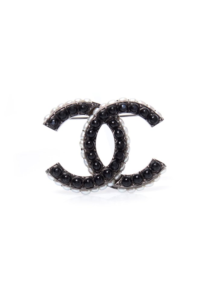 Chanel, Gold camellia pin brooche. - Unique Designer Pieces