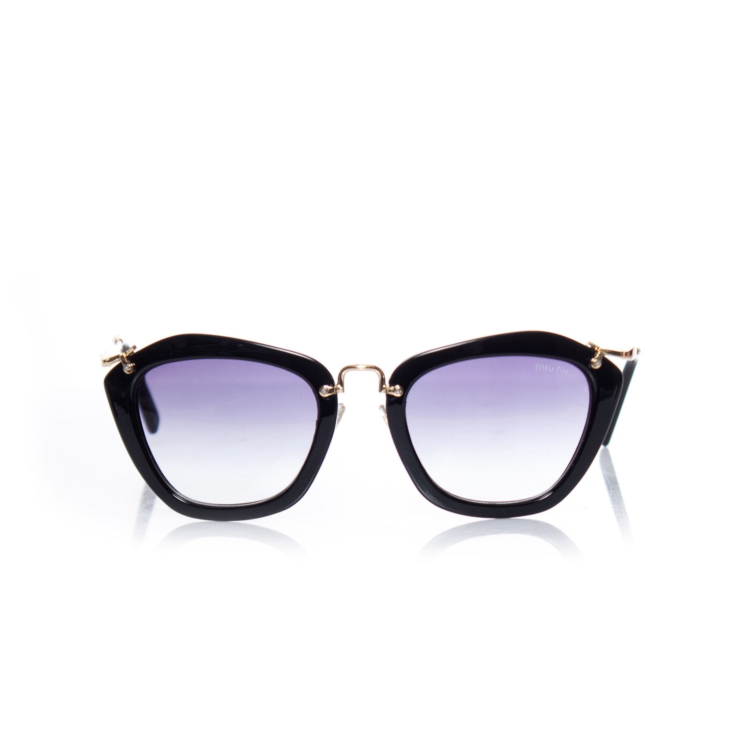 Miu Miu, Noir zonnebril. - Unique Designer Pieces
