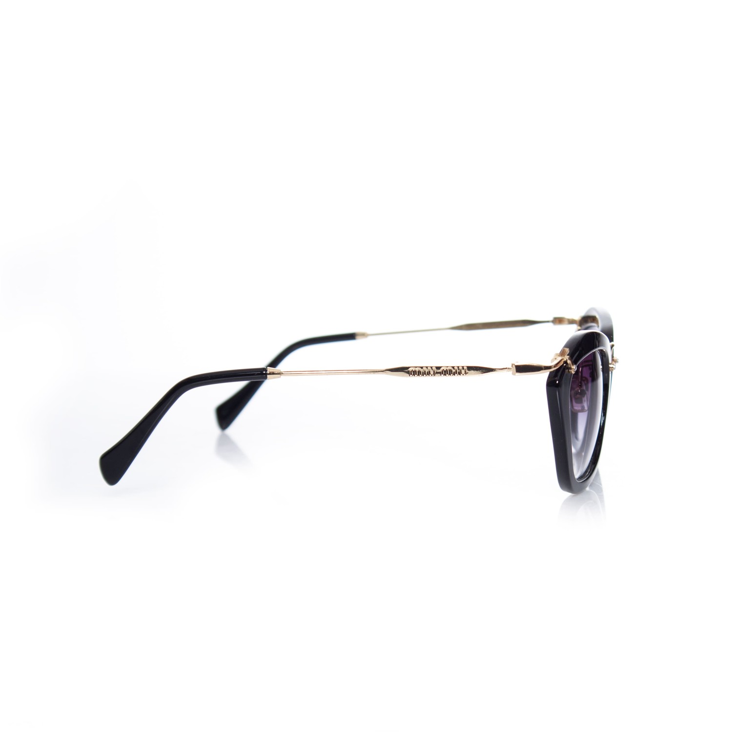 Miu Miu, Noir zonnebril. - Unique Designer Pieces