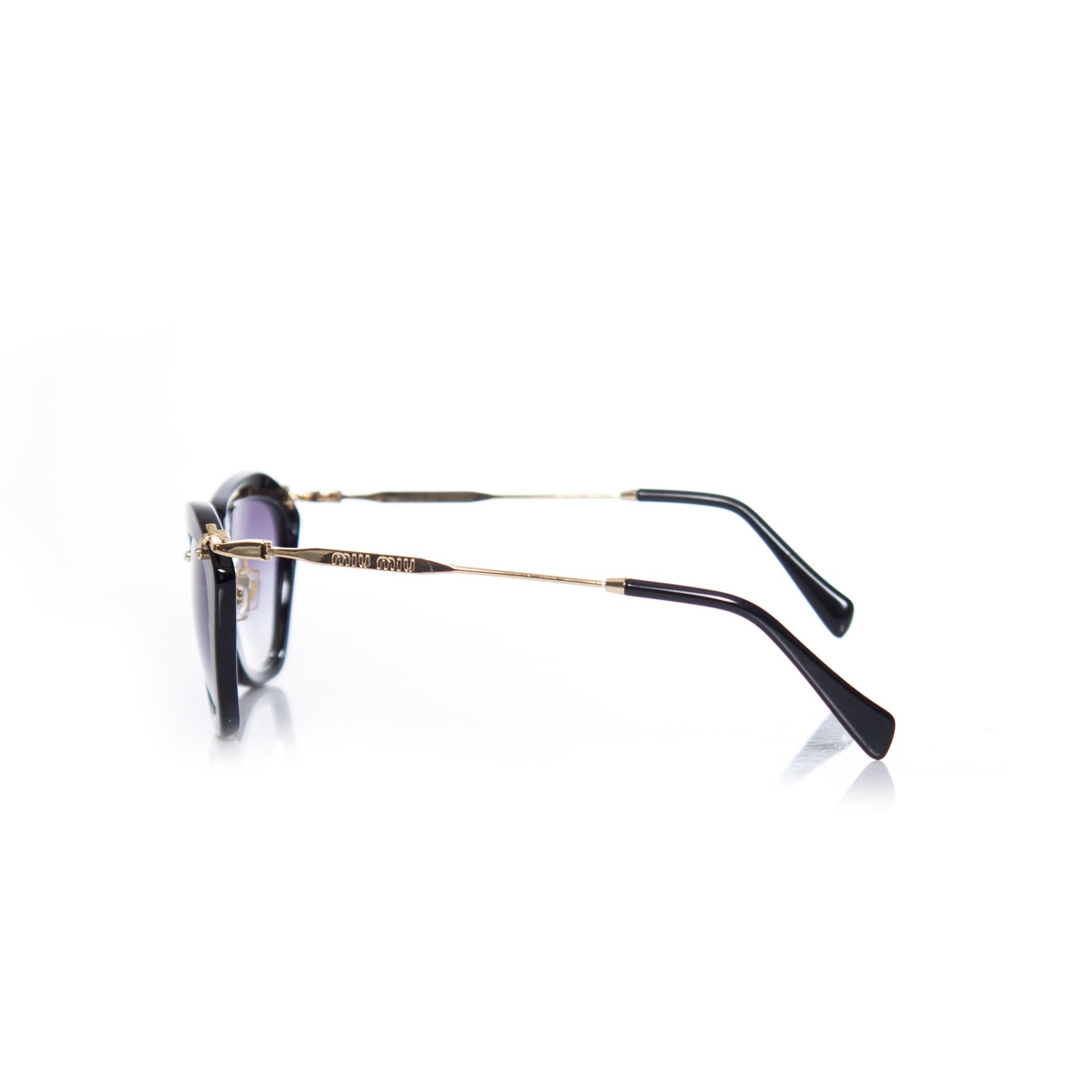 Miu Miu, Noir zonnebril. - Unique Designer Pieces