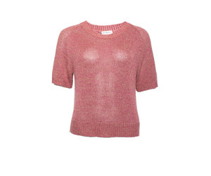 Dries van Noten, Pink knitted top - Unique Designer Pieces Dries van Noten, Pink knitted top - Unique Designer Pieces
