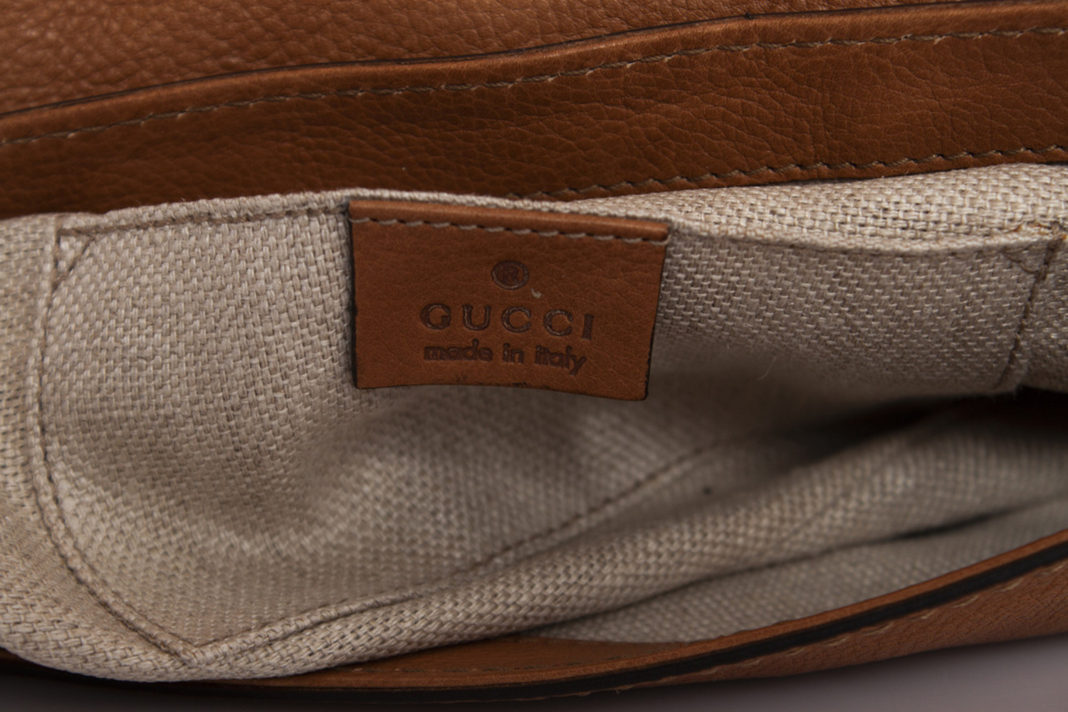 Gucci, Marrakech leather shoulder bag - Unique Designer Pieces Gucci, Marrakech leather shoulder bag - Unique Designer Pieces
