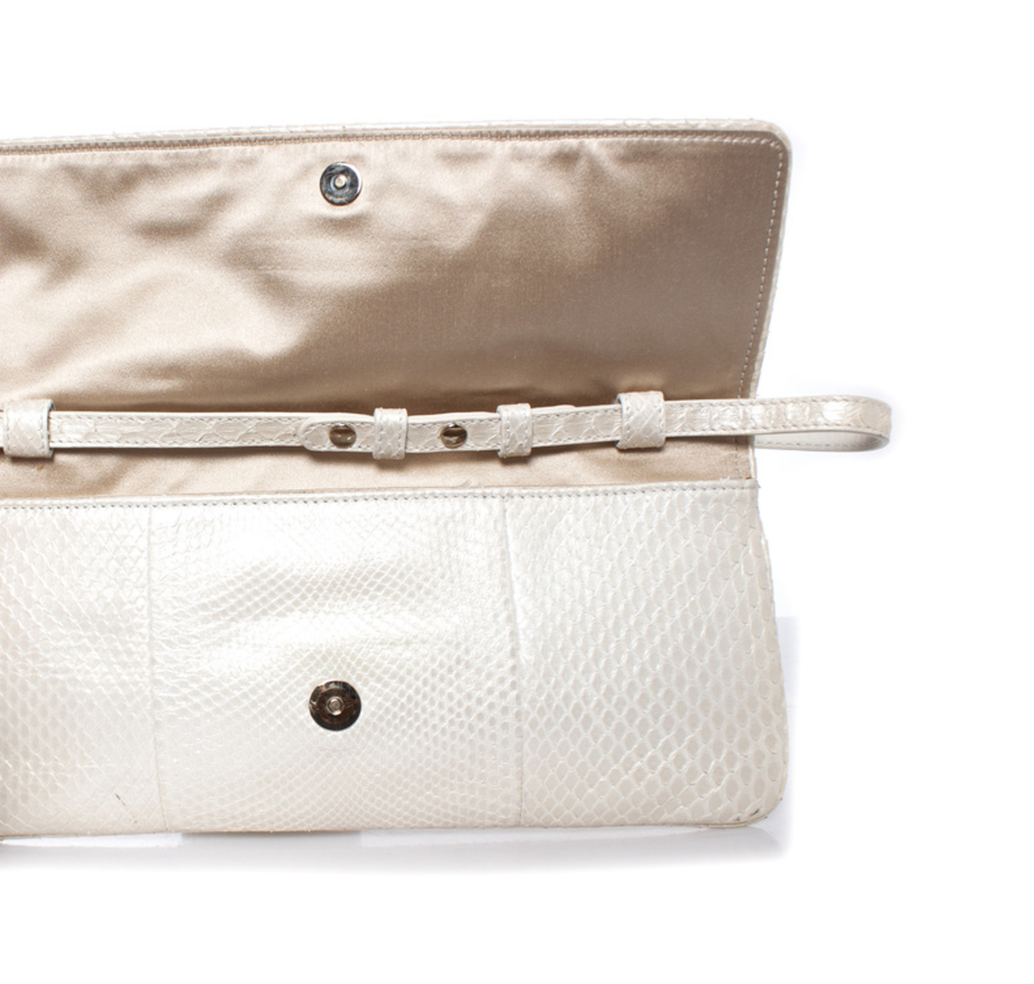 Celine, Vintage python leather clutch bag - Unique Designer Celine, Vintage python leather clutch bag - Unique Designer