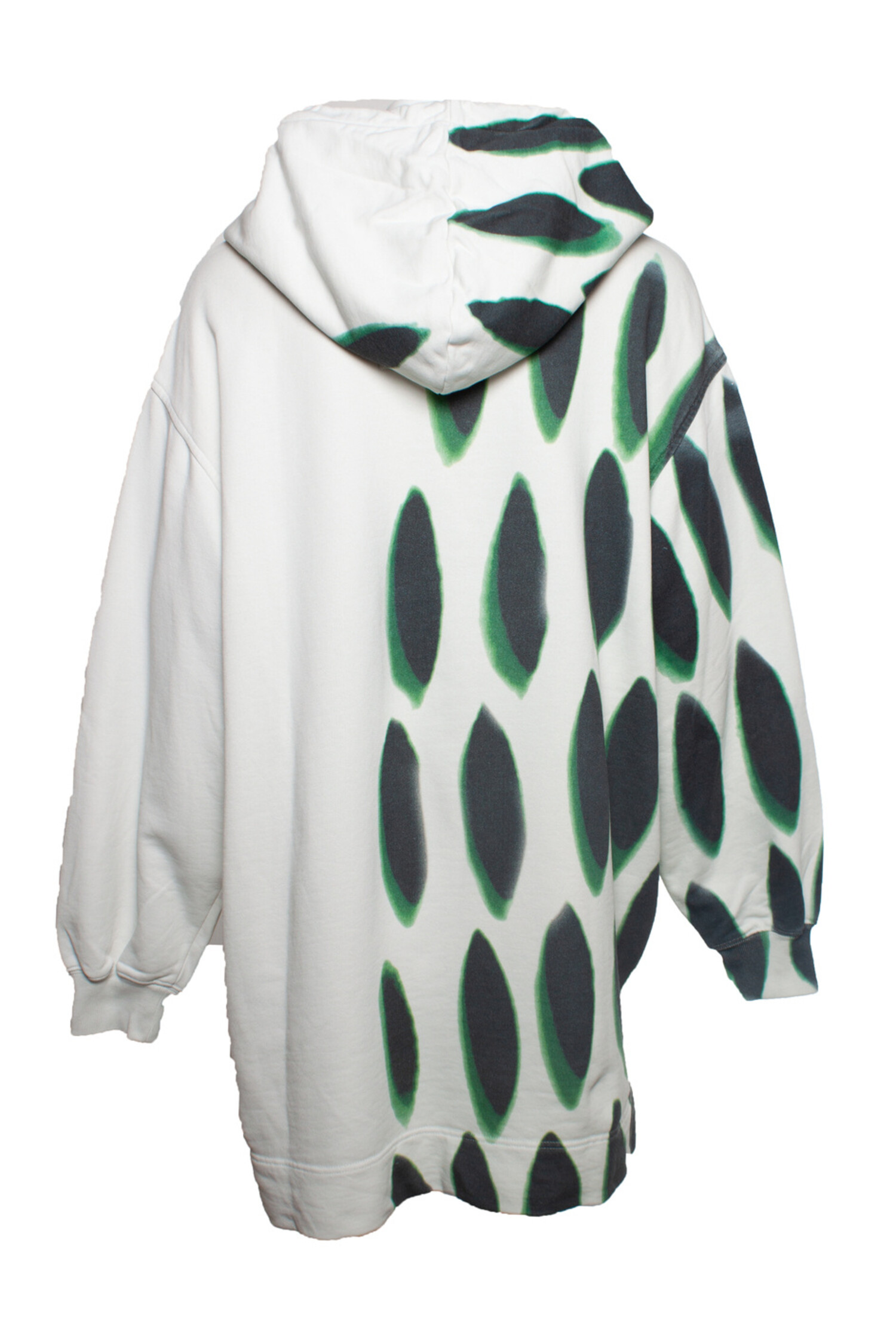 Dries van Noten x Len Lye, white hoodie with print - Unique Dries van Noten x Len Lye, white hoodie with print - Unique
