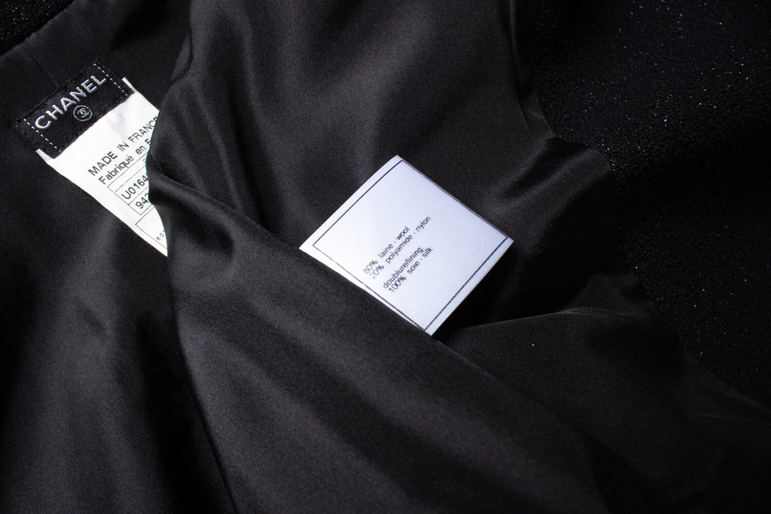 Chanel, Little black jacket with fringe trim - Unique Chanel, Little black jacket with fringe trim - Unique