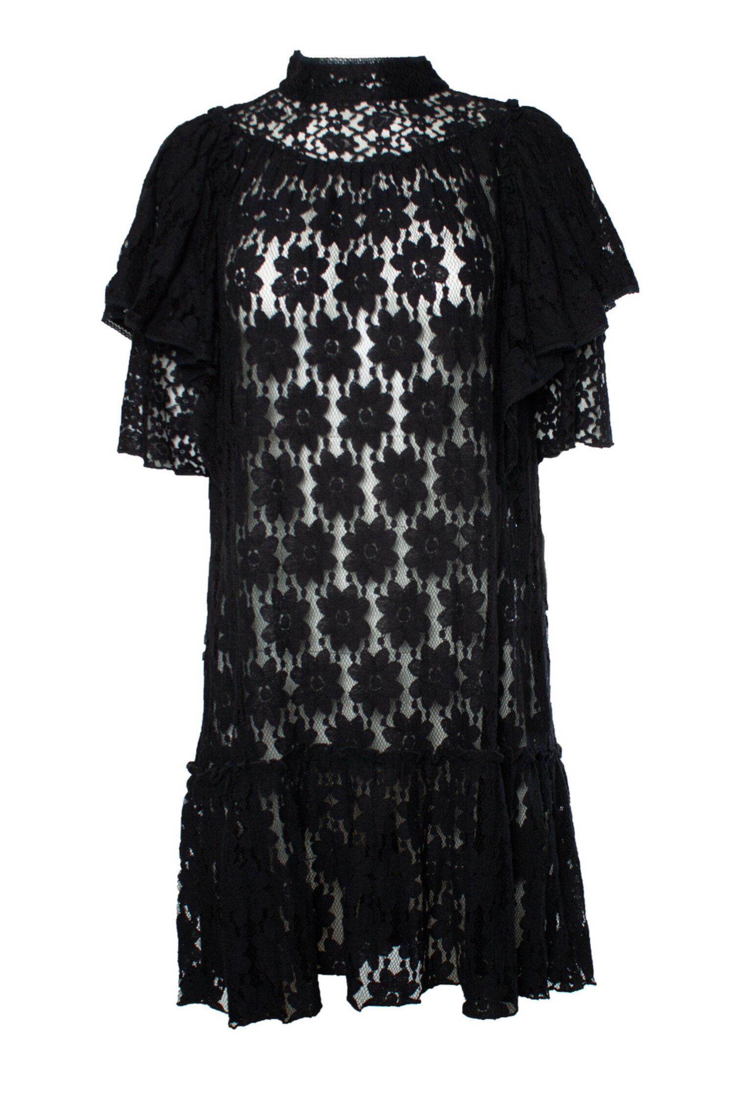 Isabel Marant Etoile, black lace dress - Unique Designer Pieces Isabel Marant Etoile, black lace dress - Unique Designer Pieces