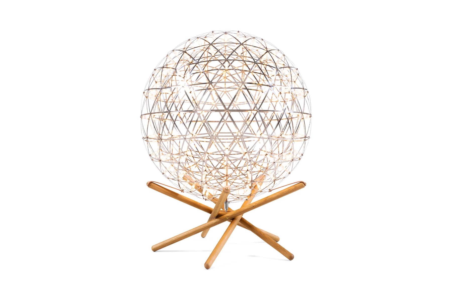 Moooi vloerlamp Raimond II - Tensegrity - design van teun