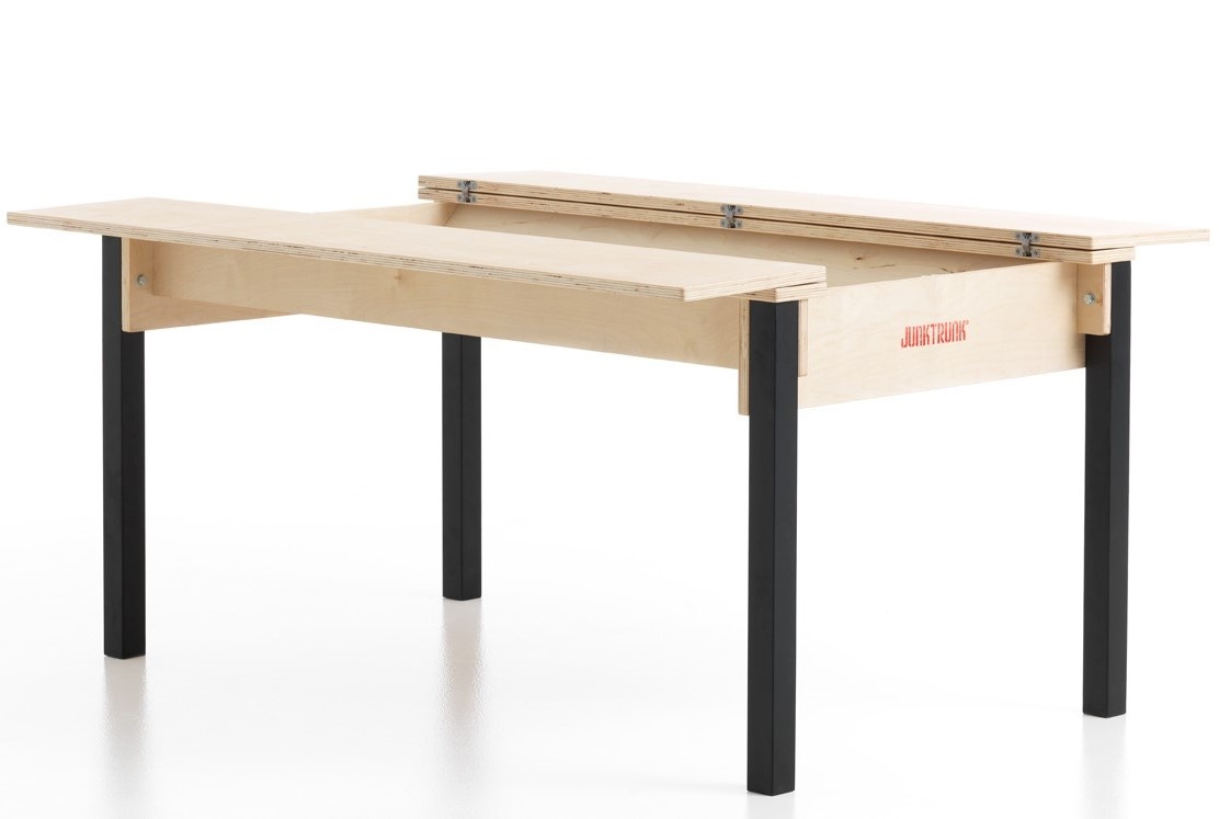 Lego Table extra large with storage and 2 belonging banks - KinderSpell