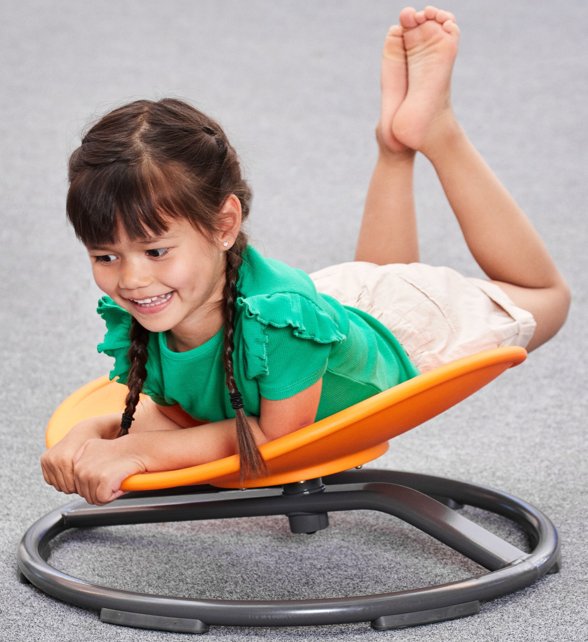 Gonge Carousel balance seat - sensory sit and spin dish - KinderSpell