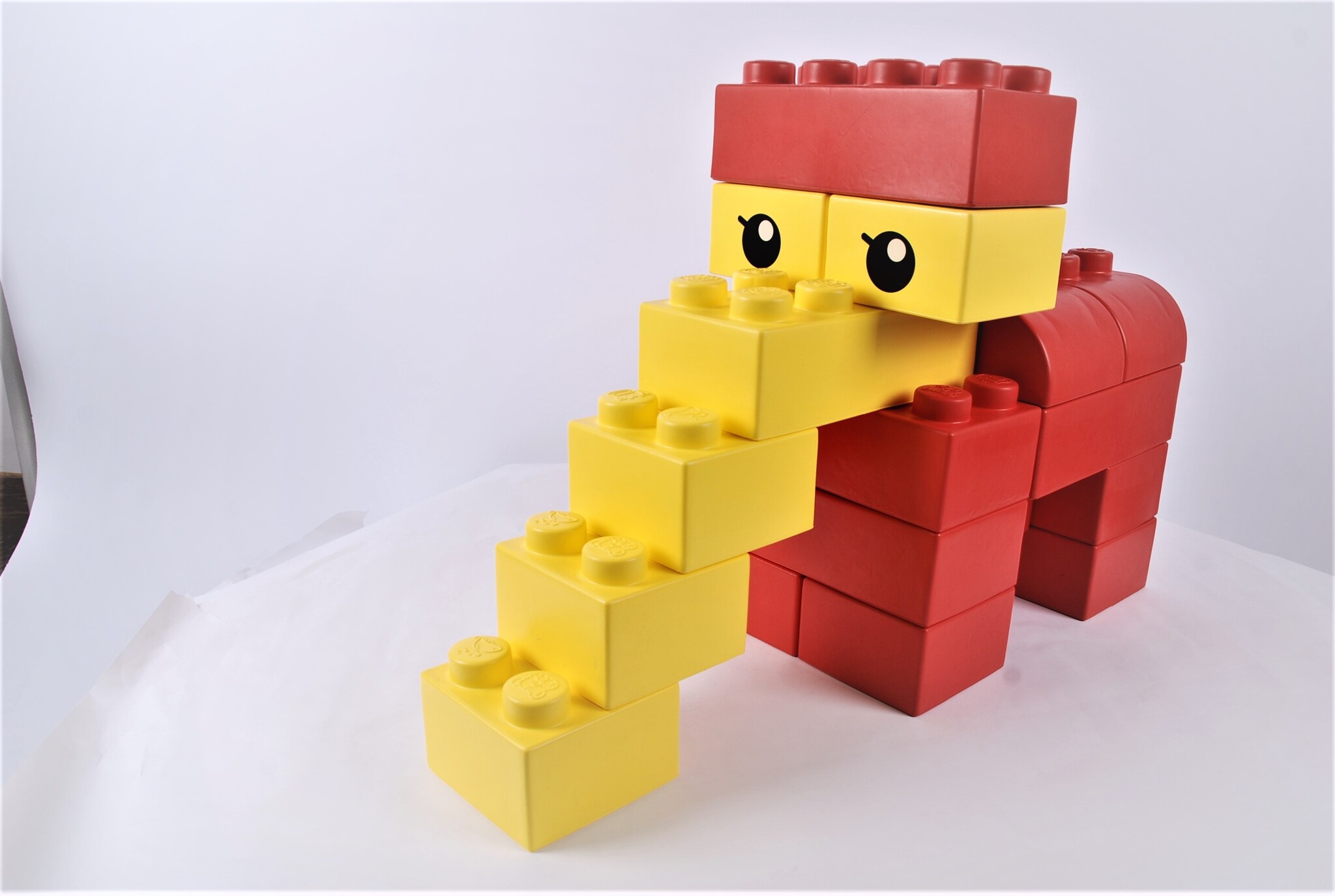 Giant rubber building bricks for toddlers and preschoolers - KinderSpell