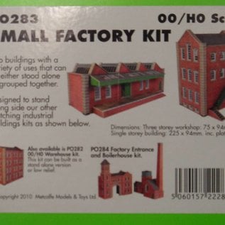Metcalfe PO283 Small factory (H0/OO gauge)