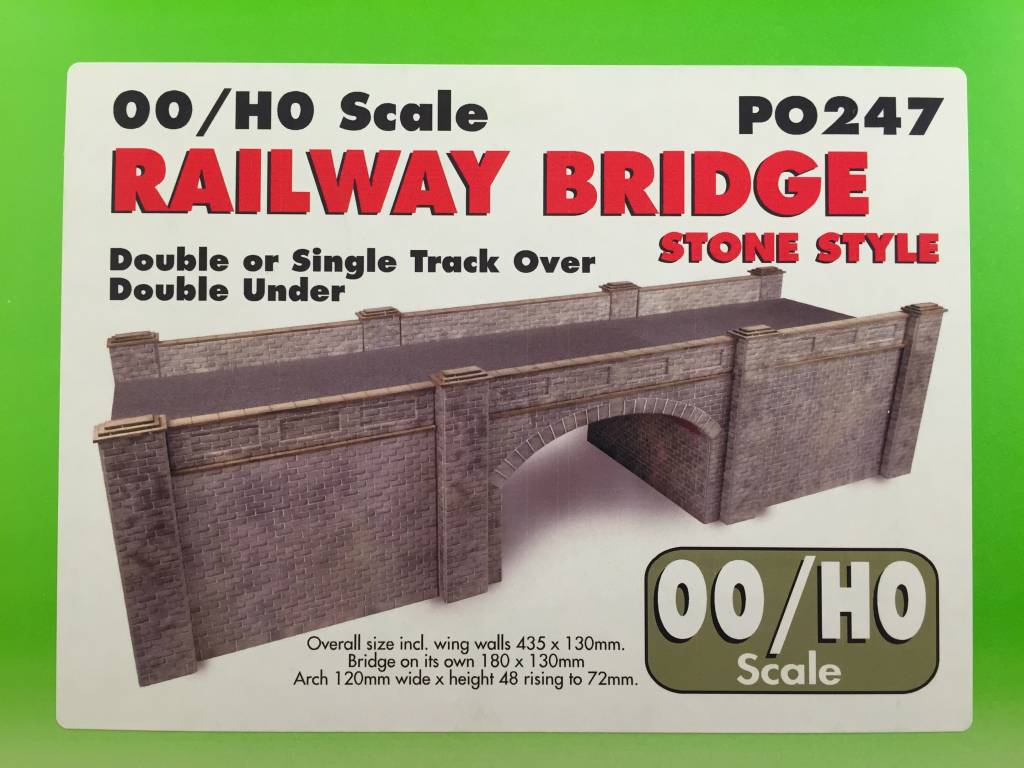 HO Model Bridge HO Scale BS Box Bridge - 360 X 70 X 106 Mm Model ...