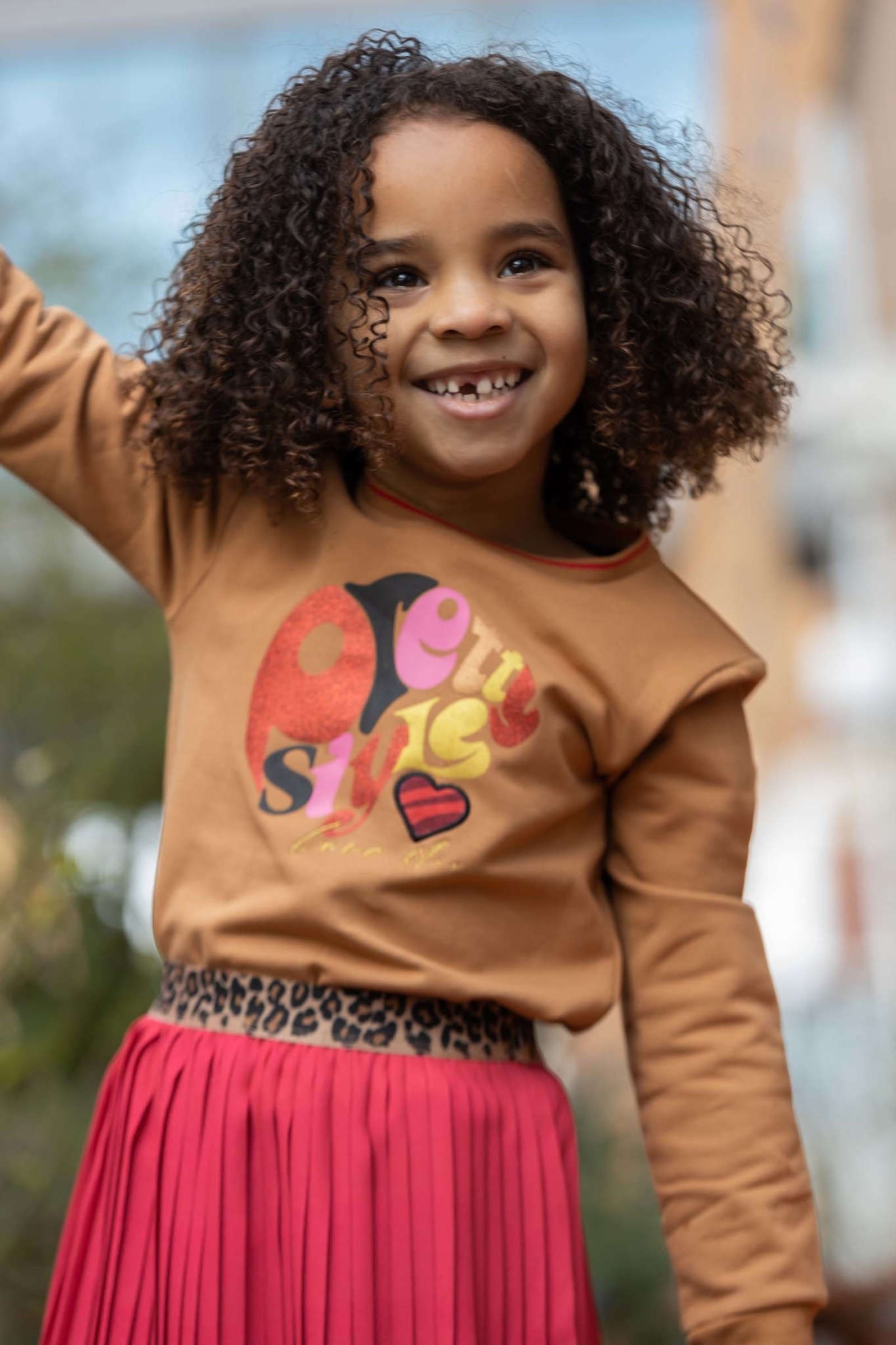 Quapi - Meisjes rok - Ruth - Lollipop rood - merkmeisjeskleding.nl