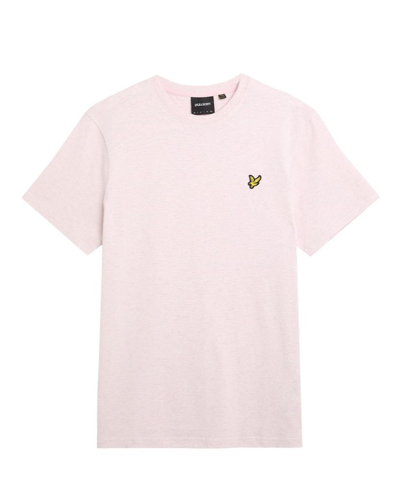 Lyle & Scott - zomer t-shirt jongens - roze - Heather ...
