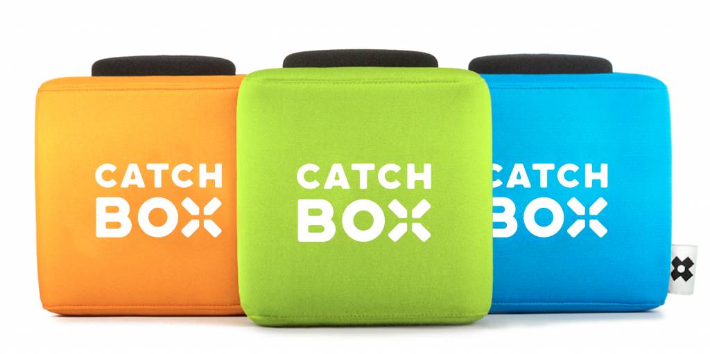 Catchbox Pro Blauw huur - Beamerexpert