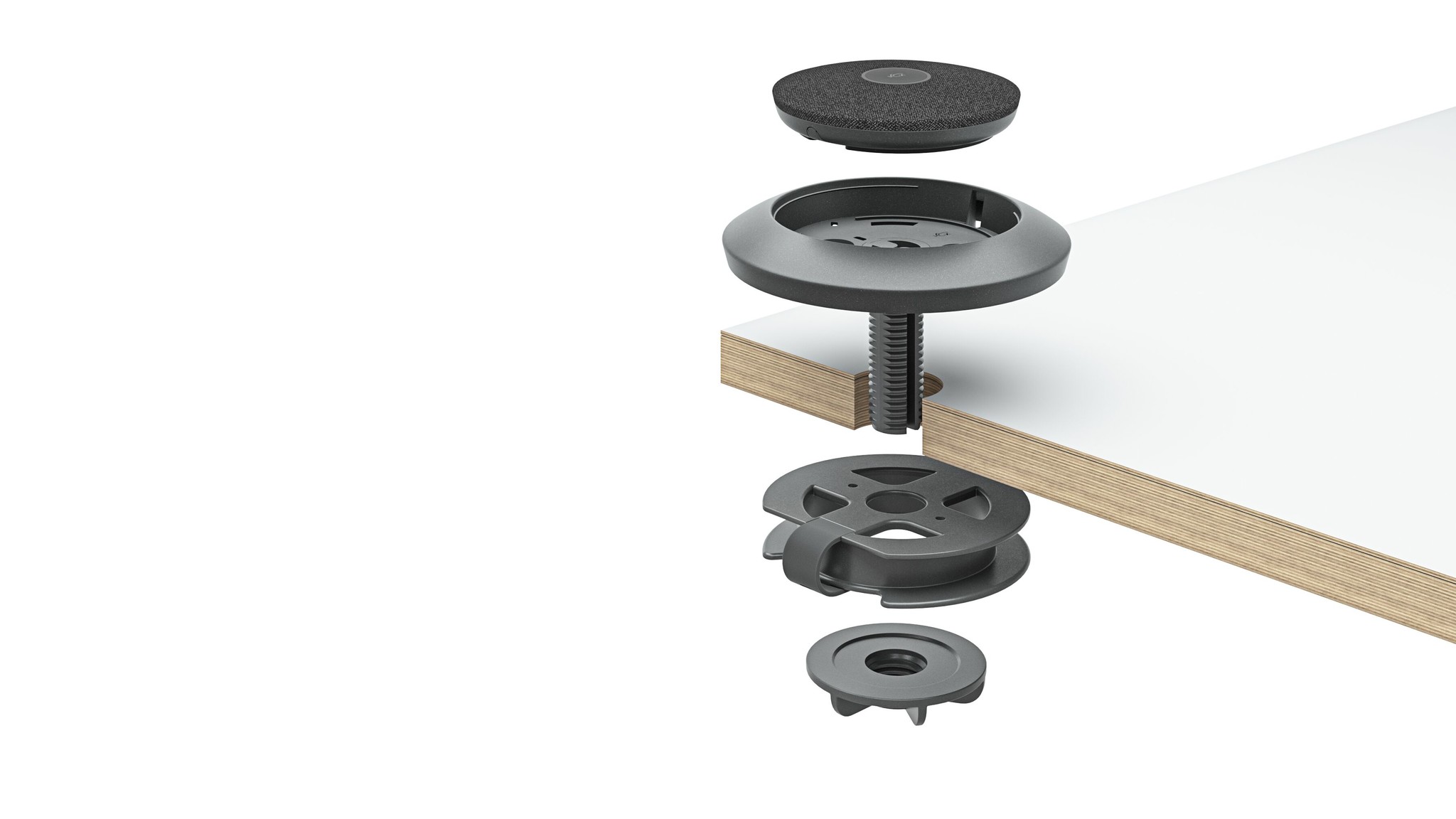 Logitech Rally Mic Pod Mount zwart kopen? - Beamerexpert