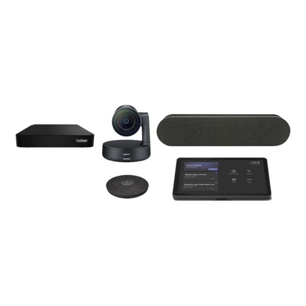 Logitech MS Teams with Tap + Rally System + Lenovo ThinkSmart Core ...