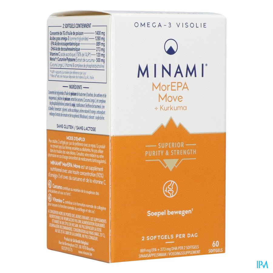 Minami Morepa Move + Curcuma Softgels 60 Nf - Vitapharma