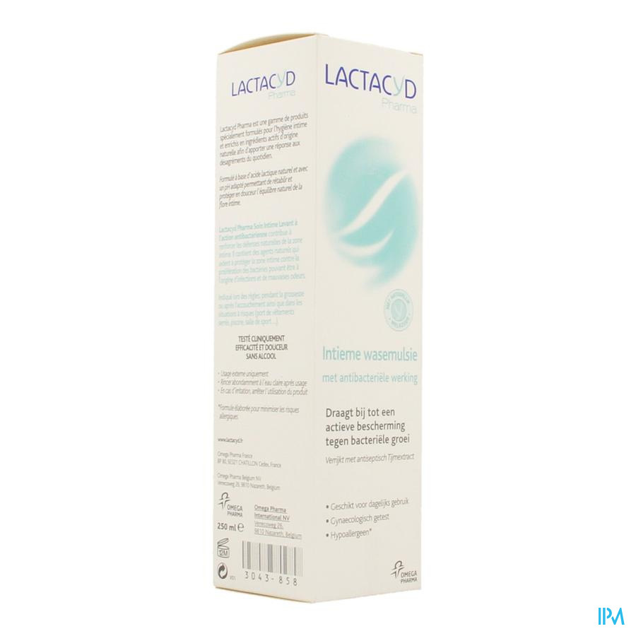 LACTACYD PHARMA ANTIBACTERIAL 250ML - vitapharma
