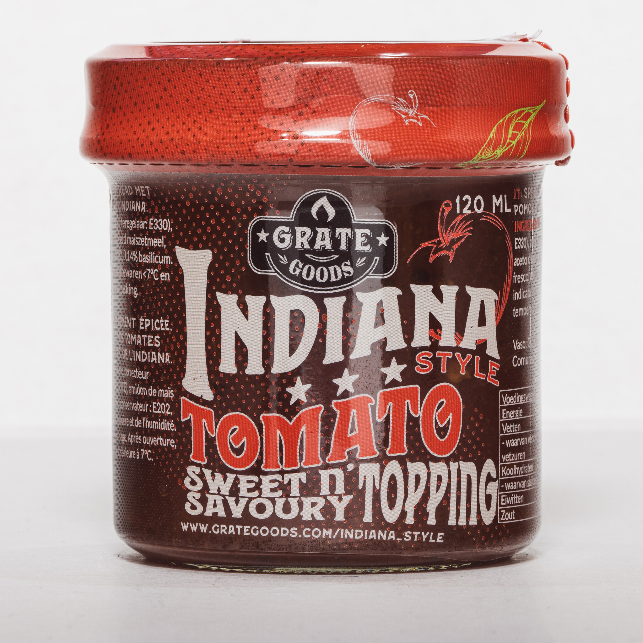 Grate Goods - Indiana Tomato Savoury Topping - 120 ml| KamadoBBQ