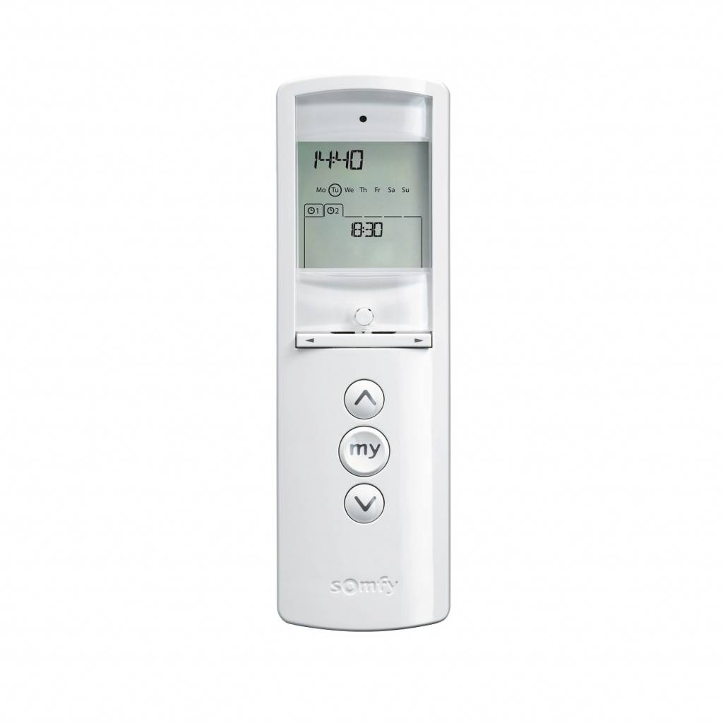 Somfy Telis 1 Chronis RTS Pure 1-Kanal-Fernbedienung mit Timer-Funktion ...