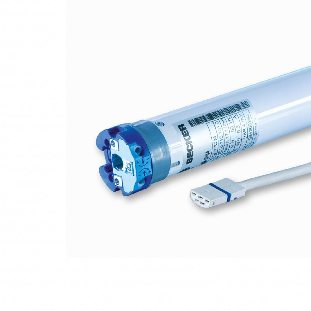 Becker tube motor R8-M04 ... R50-M04 - Rolluikonderdelen.nl