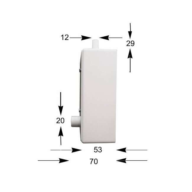 Steel wire winder - 80 kg - Rolluikonderdelen.nl