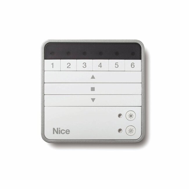 Nice Era W6S the new 6-channel wall transmitter with sun sensor ...