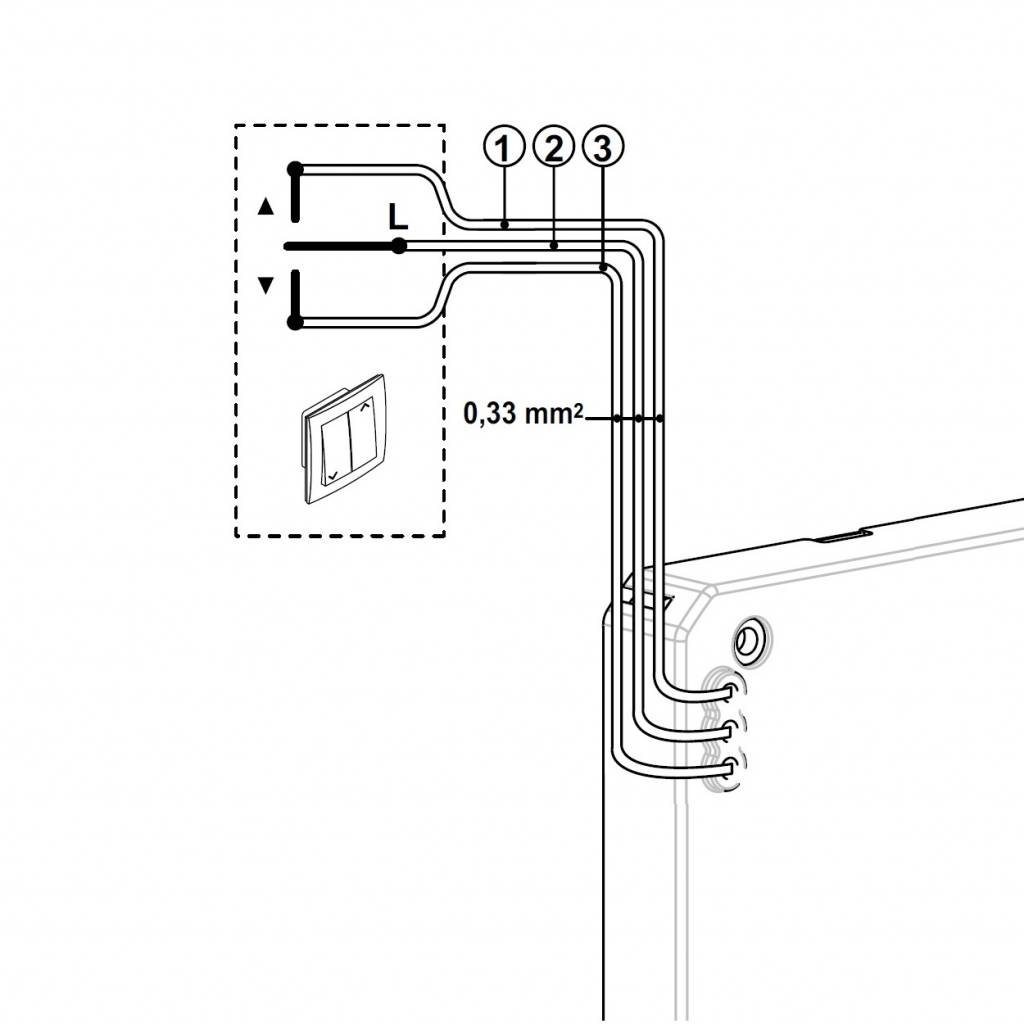 Micro transmitter HZ to control a Roller shutter - Rolluikonderdelen.nl