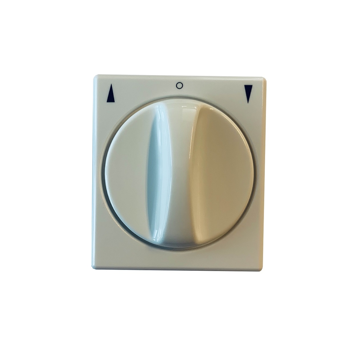 Rotary switch surface-mounted - single pole - cream/white ...