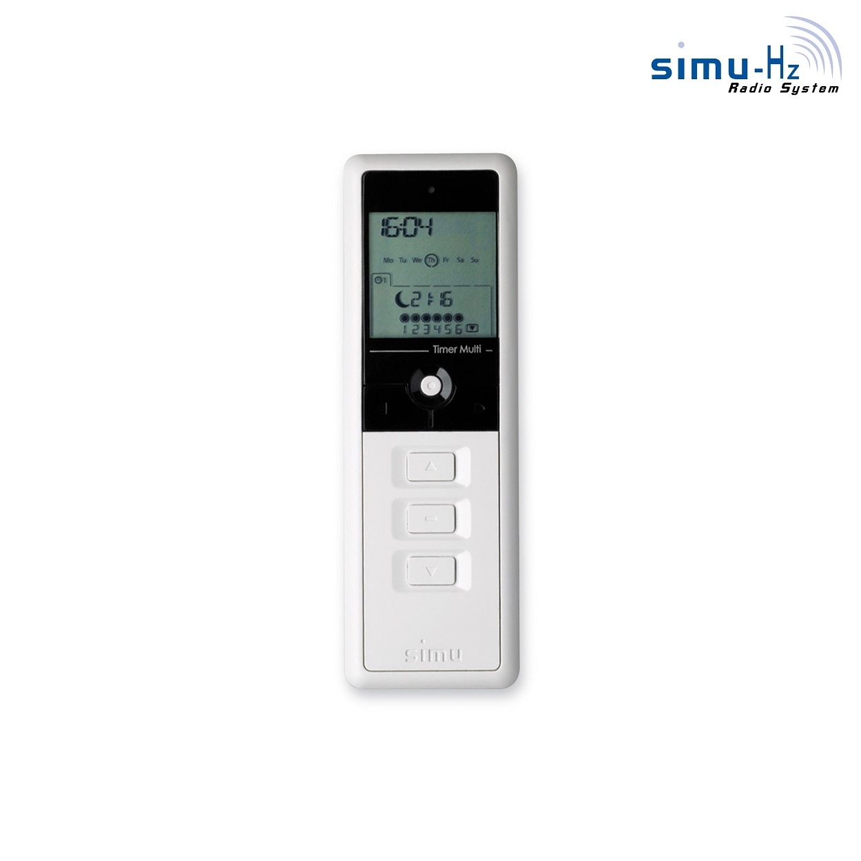 Simu Multi Timer 6-channel HZ handheld transmitter - Rolluikonderdelen.nl