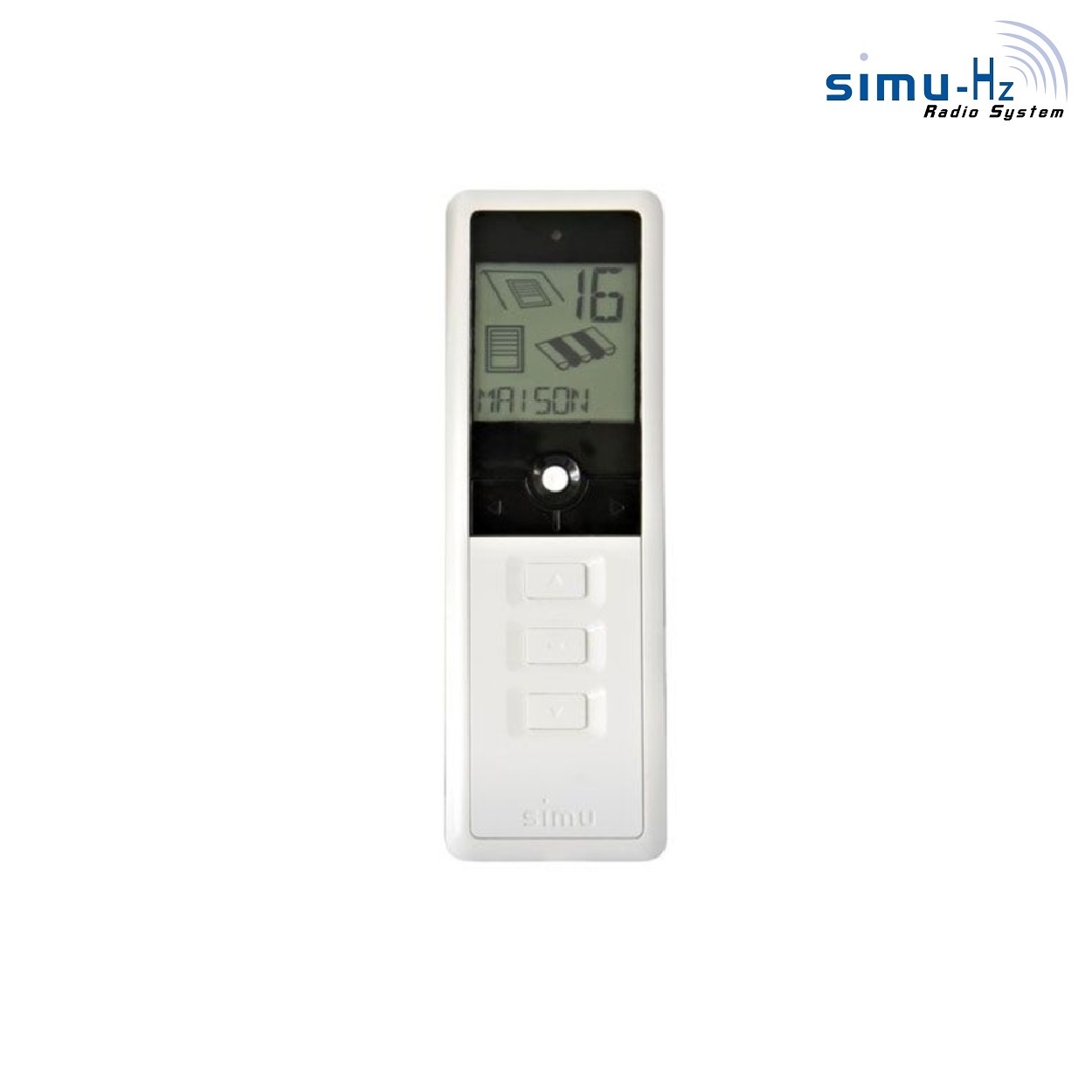 Simu Color Multi 16-channel HZ handheld transmitter - Rolluikonderdelen.nl