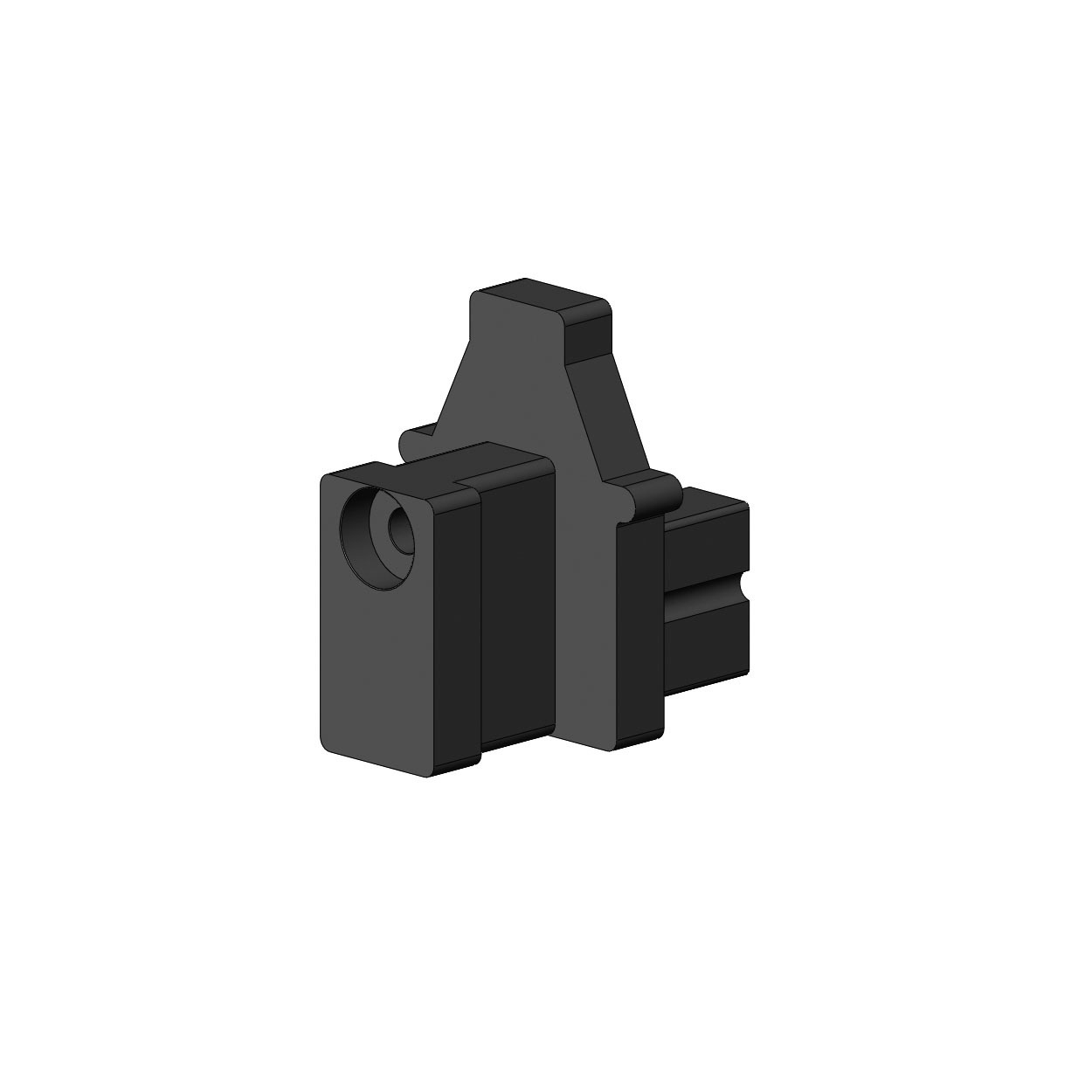 Plastic underframe stop for standard screen - Rolluikonderdelen.nl