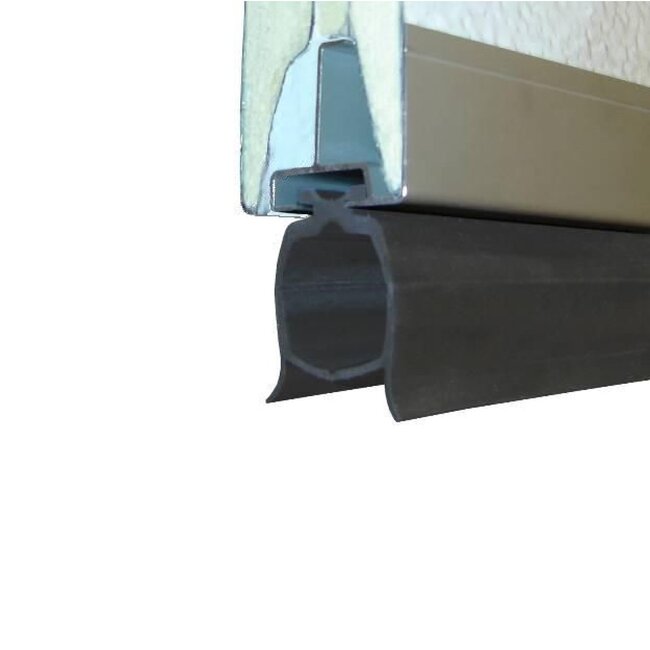 Bodemrubber tbv garagedeuren - Rolluikonderdelen.nl