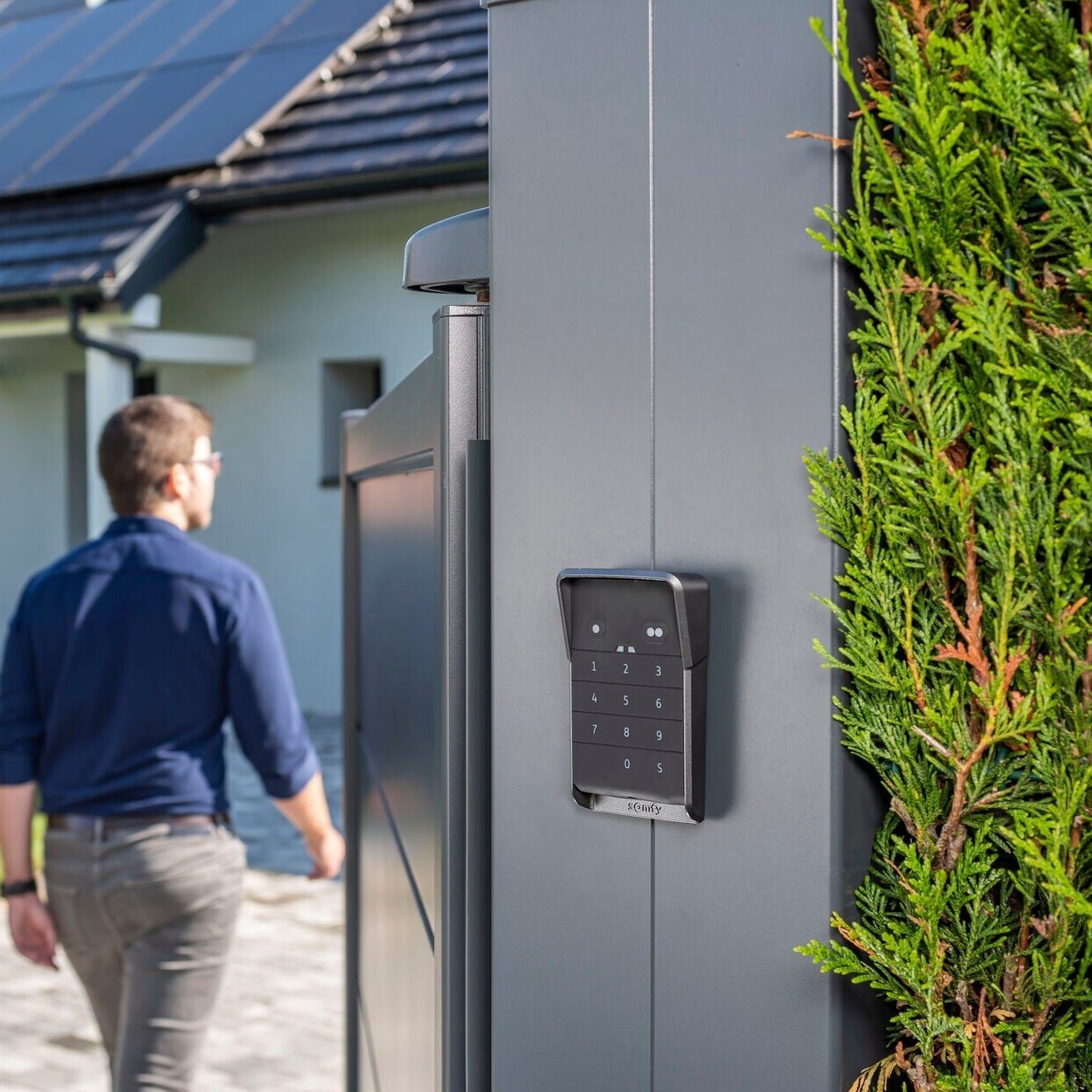 Draadloos codeklavier io Pro, metalen behuizing - Rolluikonderdelen.nl