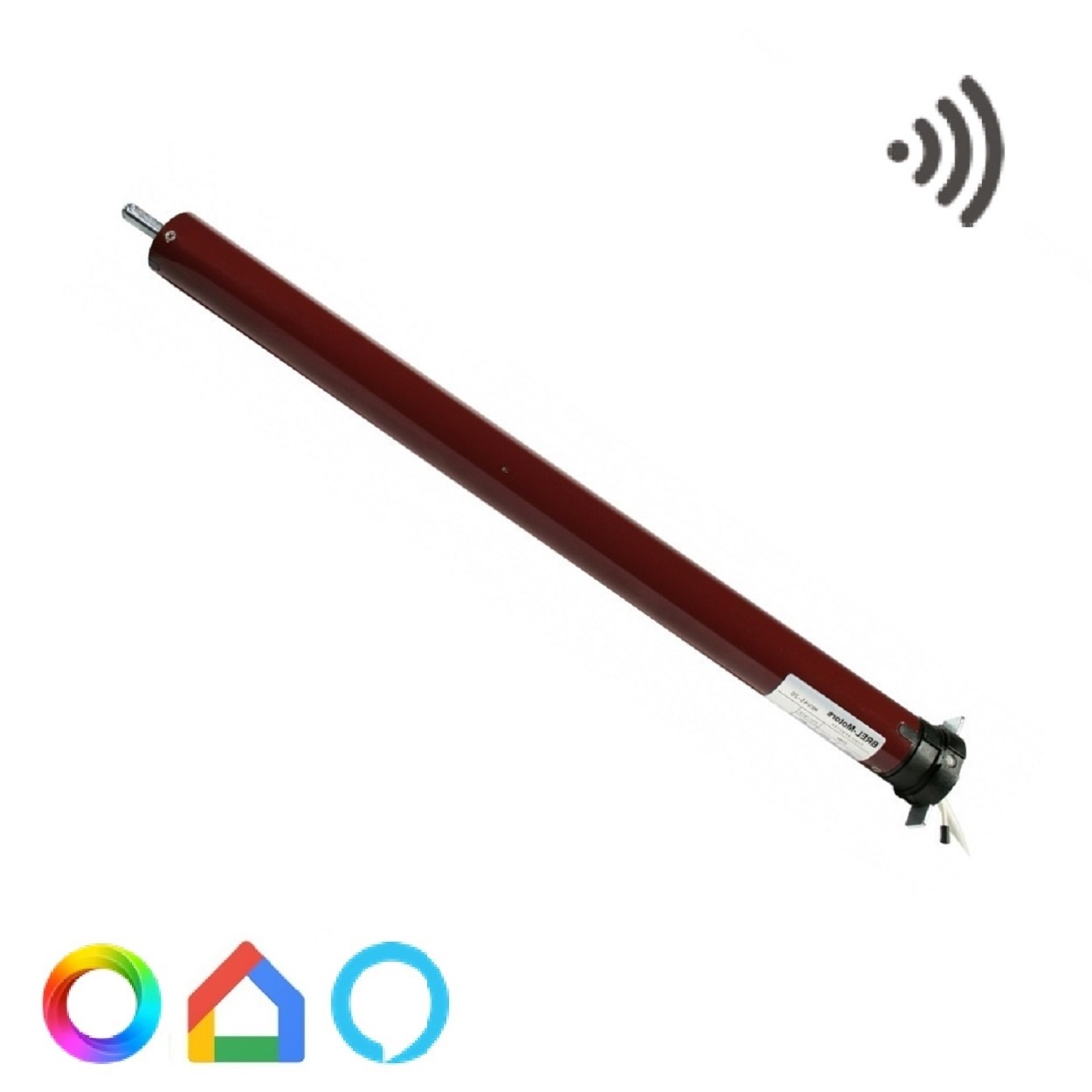 Brel MR35 tubular motor with receiver and mechanical adjustment ...