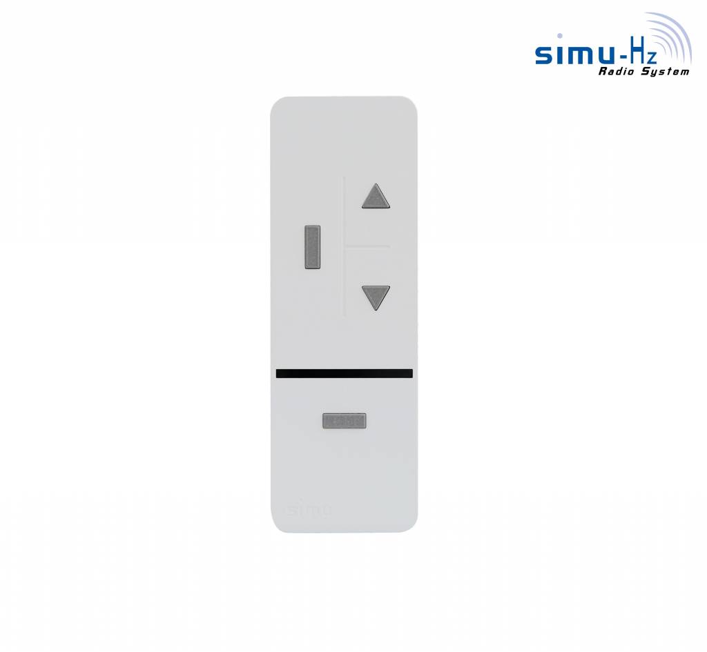 Simu 1-channel HZ handheld transmitter - Rolluikonderdelen.nl