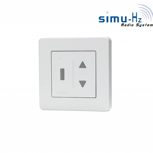Simu 1-channel HZ wall transmitter - Rolluikonderdelen.nl