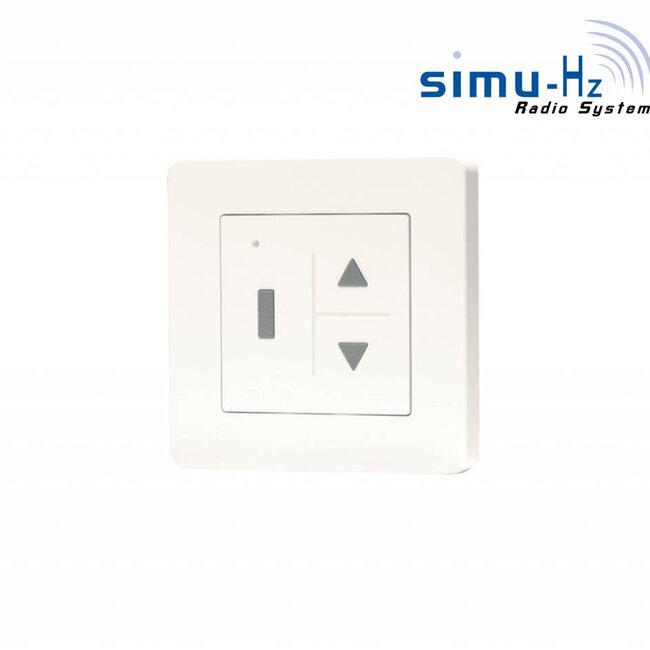 Simu 1-channel HZ wall transmitter - Rolluikonderdelen.nl