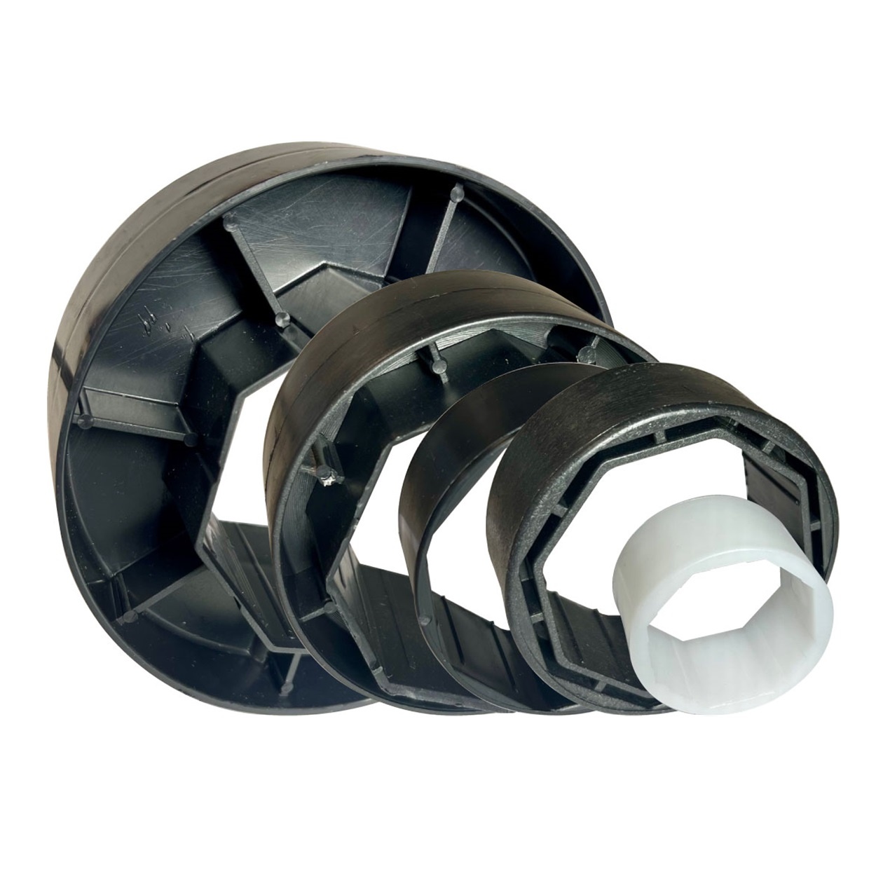 Plastic thickener rings for roller shutter box - Rolluikonderdelen.nl