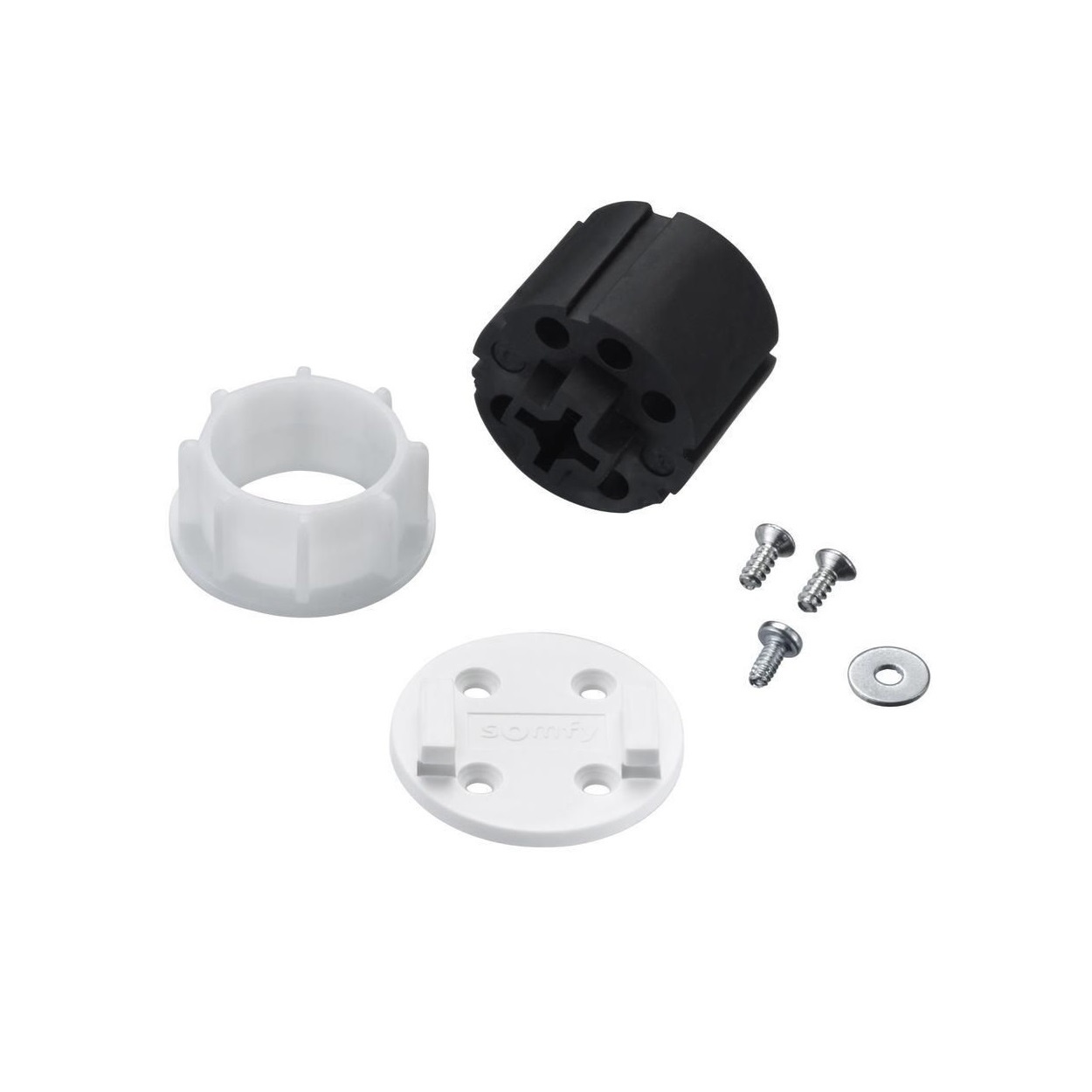 Somfy adapter set Louvolite Ø 32 for Roll up 24 - Rolluikonderdelen.nl