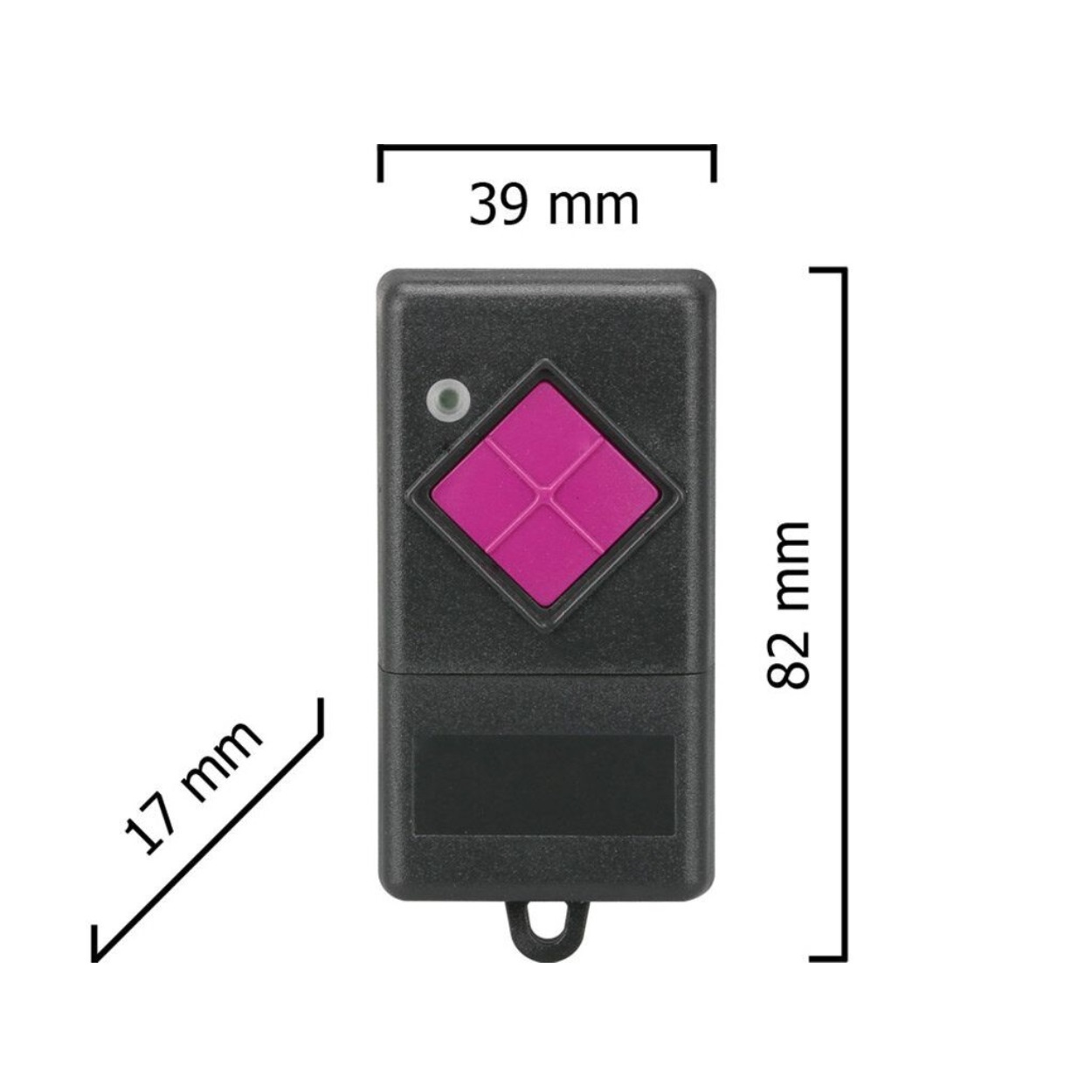 Dickert FHS10-01 - 40.685 MHz 1-channel handheld transmitter ...