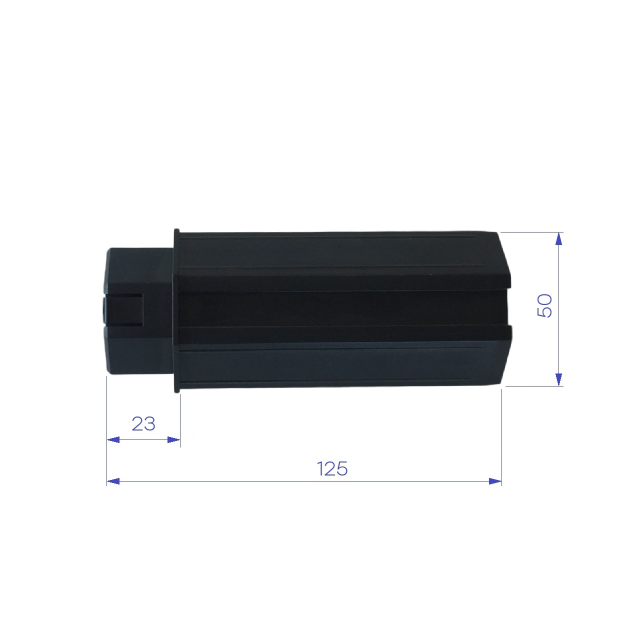 Plastic bearing plug SW40 - 8k50 - Rolluikonderdelen.nl