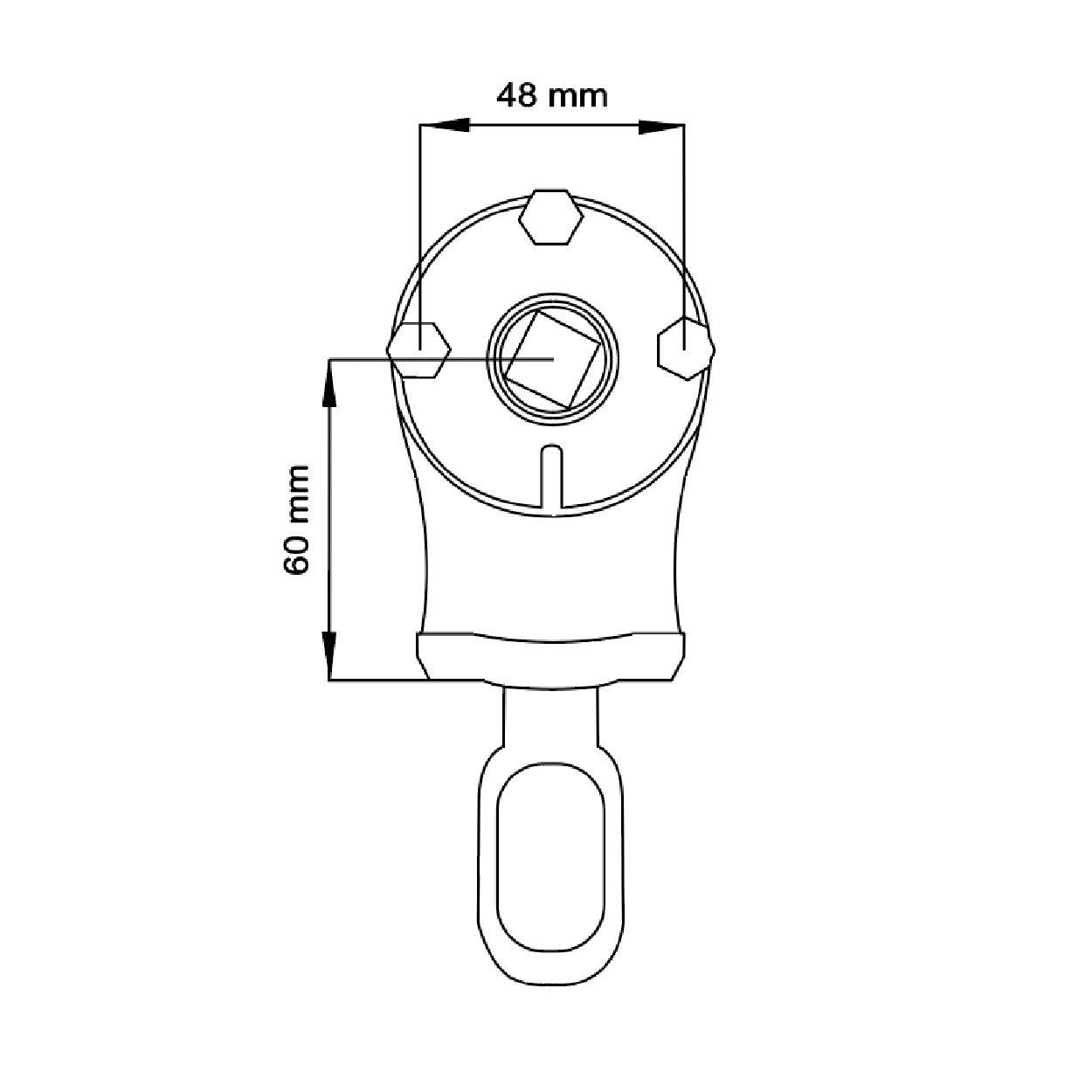 Spanish eyelets for awnings and articulated blinds - Rolluikonderdelen.nl