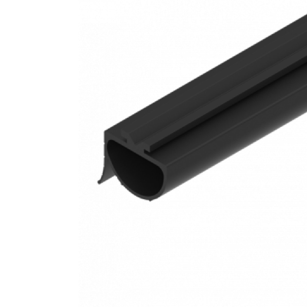 Condoor loopdeur drempel 40 mm bodemrubber - Rolluikonderdelen.nl