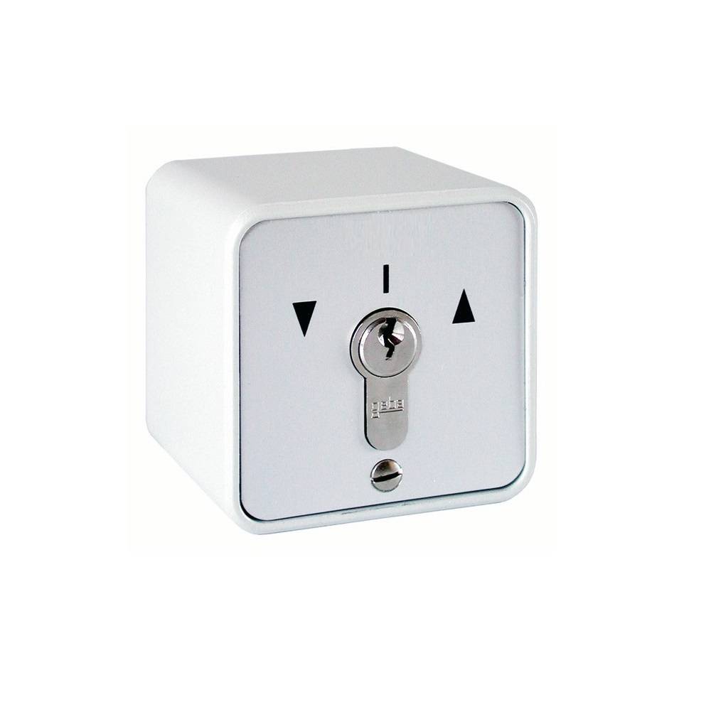 Key switch, incl half europrofile cylinder - Rolluikonderdelen.nl